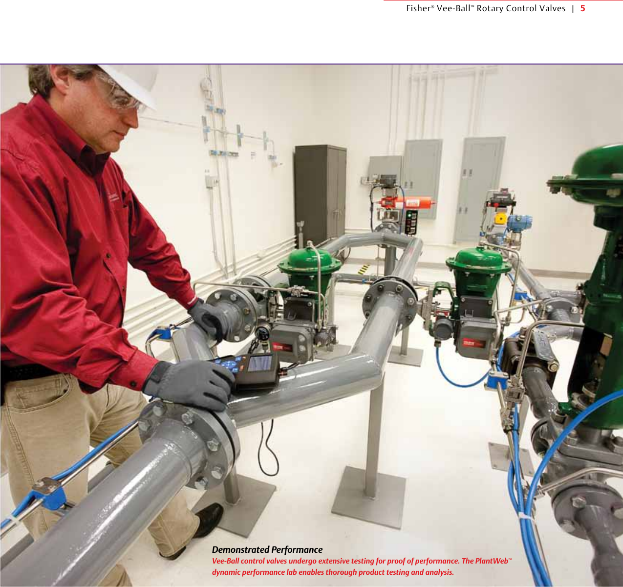 Emerson Fisher V500 Brochure