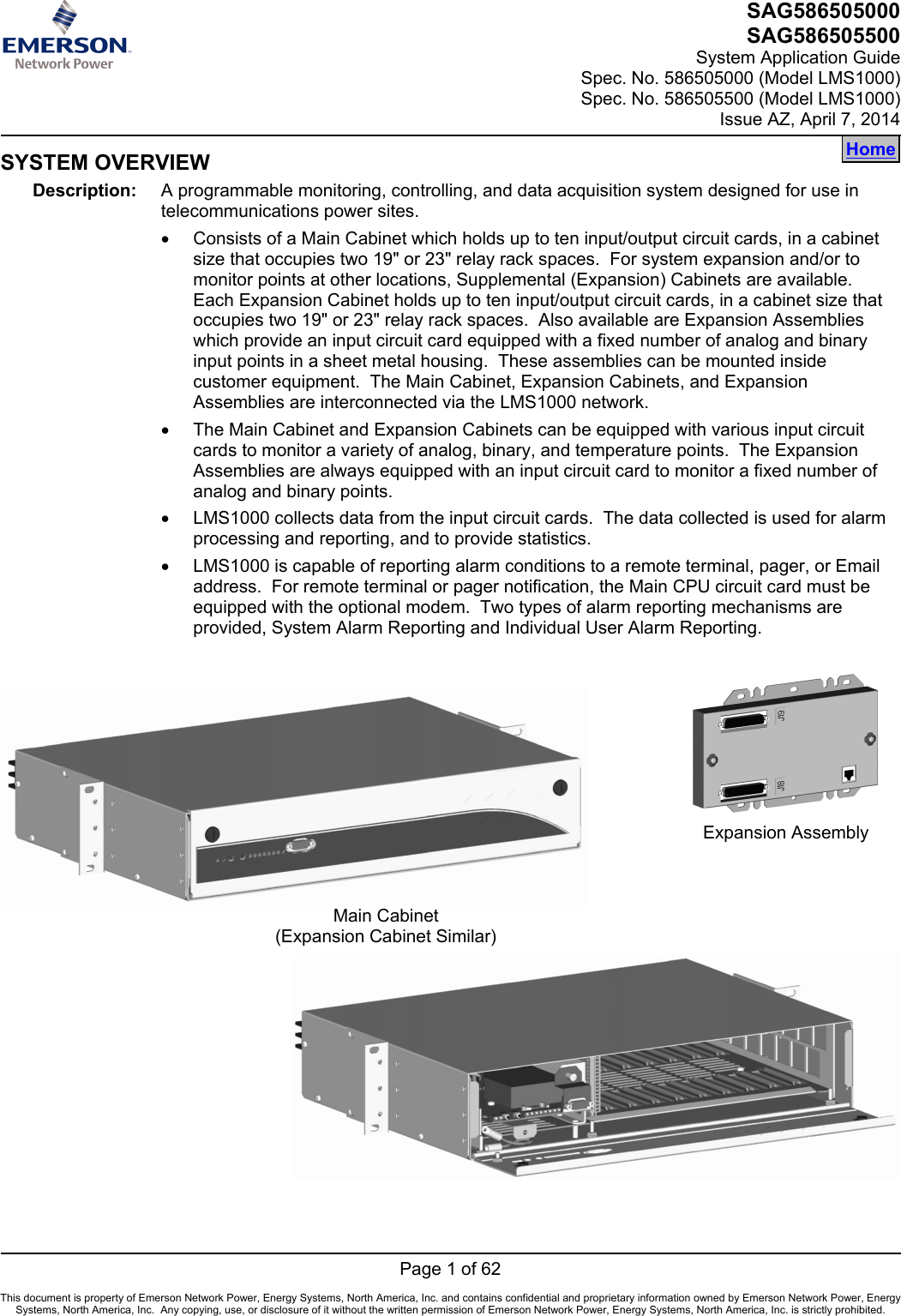 Emerson Lms 1000 Application Guide