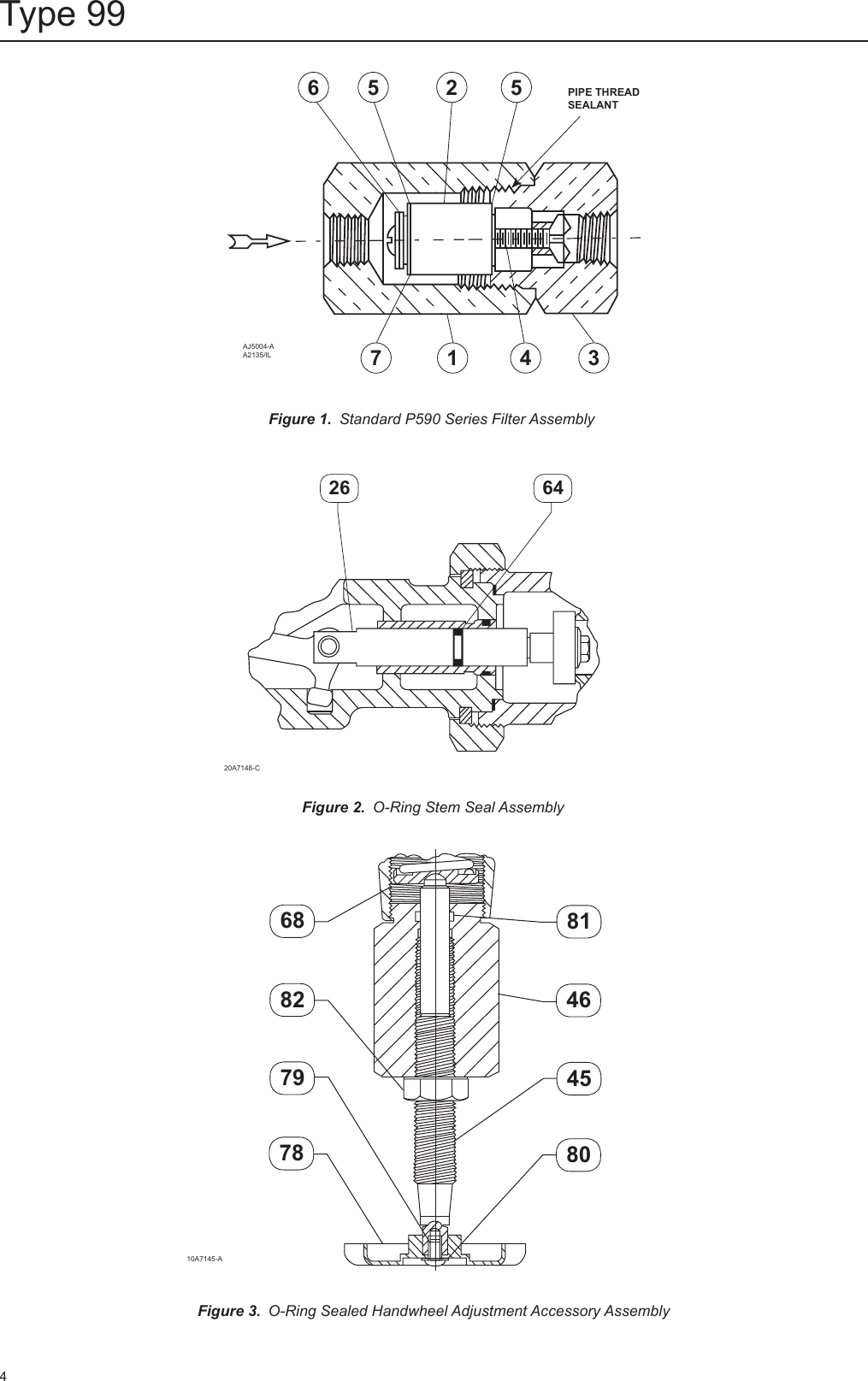 Emerson Type 99 Pressure Reducing Regulator Installation Guide