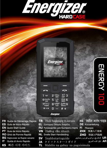 Energizer E100 UM English E100_UM__ENGLISH_