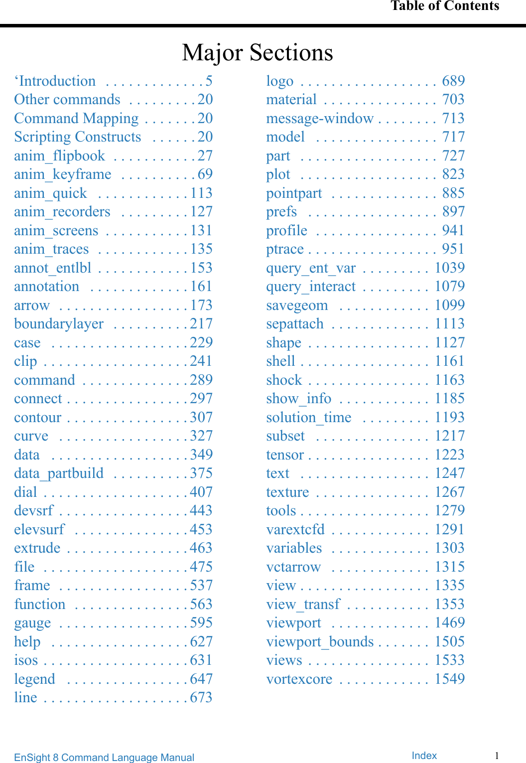 Ensight Clmanual User Manual