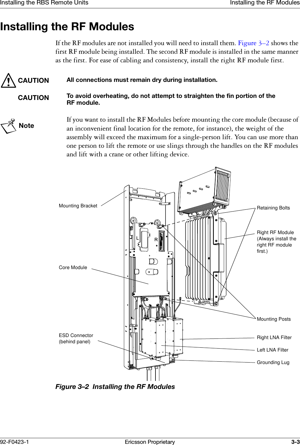 Ericsson Wireless Communications KAG8 AMPS Band CDMA Base Station User ...
