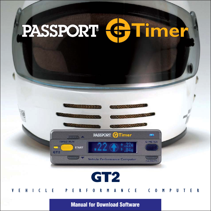Escort G Timer Gt2 Software Quick Start Guide Manual.pmd