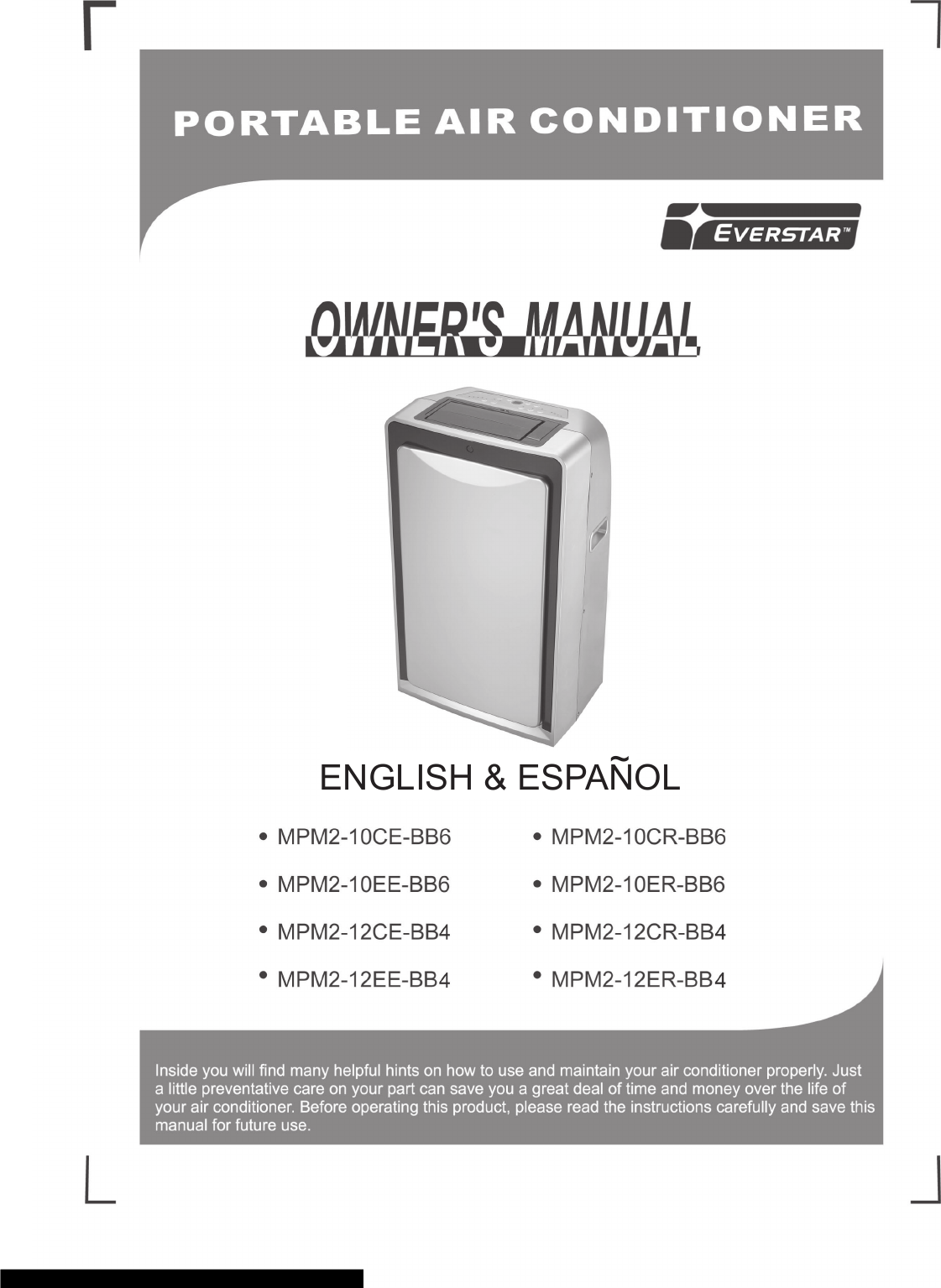 Everstar Mpm2 12Ce Bb4 Owners Manual 822407 ManualsLib Makes It Easy To ...