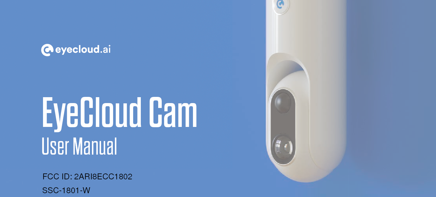 EyeCloud ECC1802 Sticker-Eye User Manual EyeCloud Cam