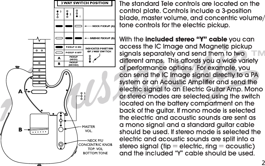 Fender Acoustasonic Manual