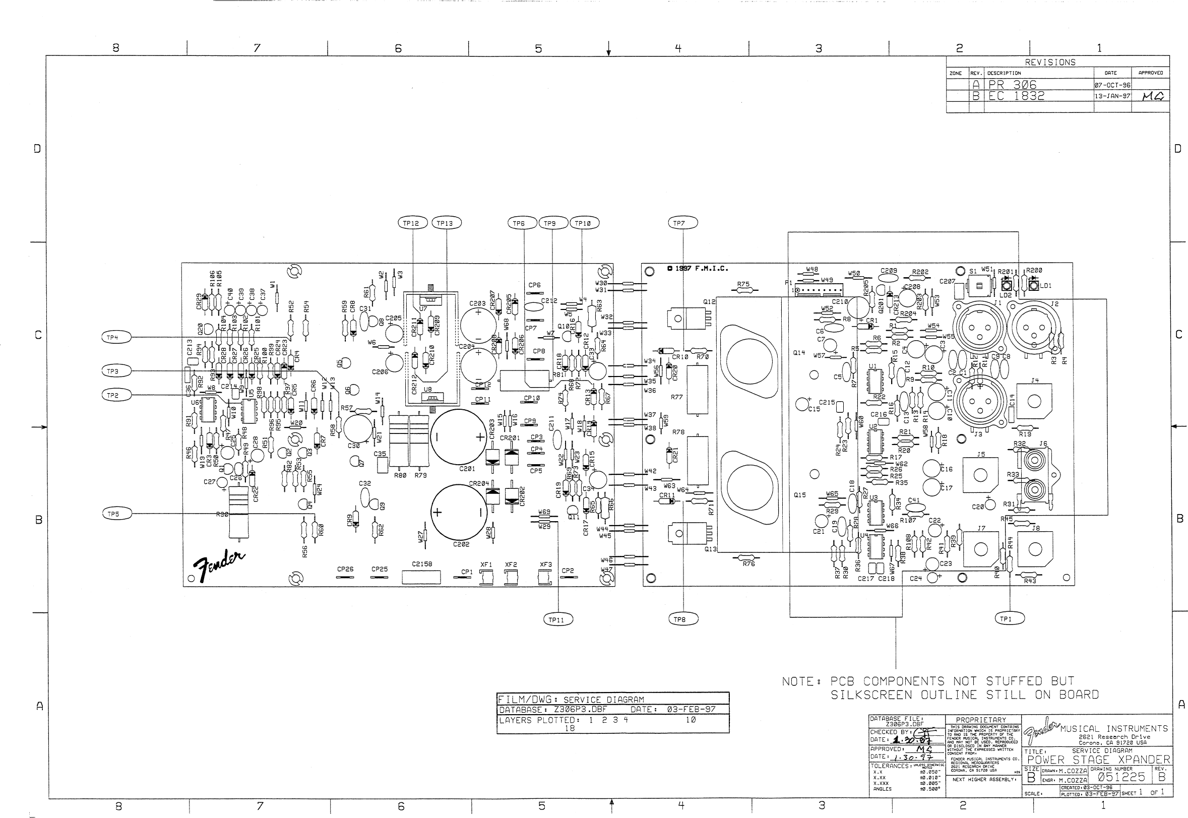 Fender Power Stage Expander Powerstage Schematic
