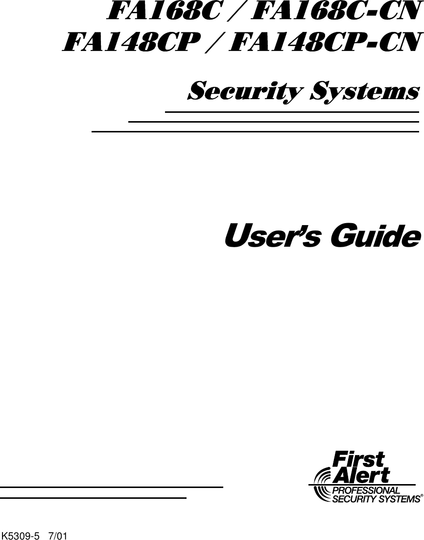 First Alert Fa148Cp Users Manual