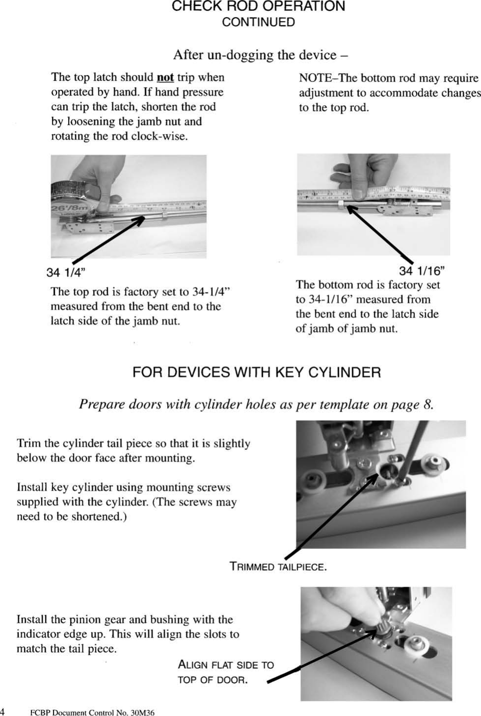First Choice Building Products 3600 Series Installation Manual