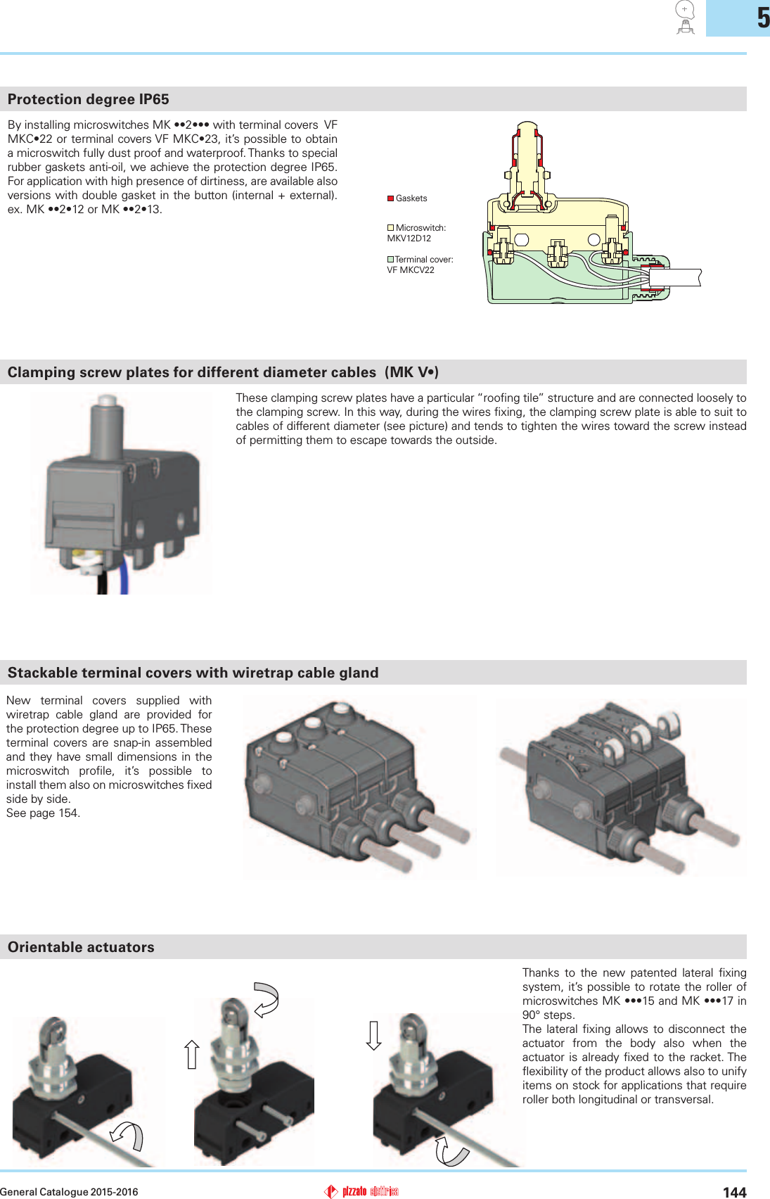 Flow Pizzato Mk Series 1507233814 User Manual