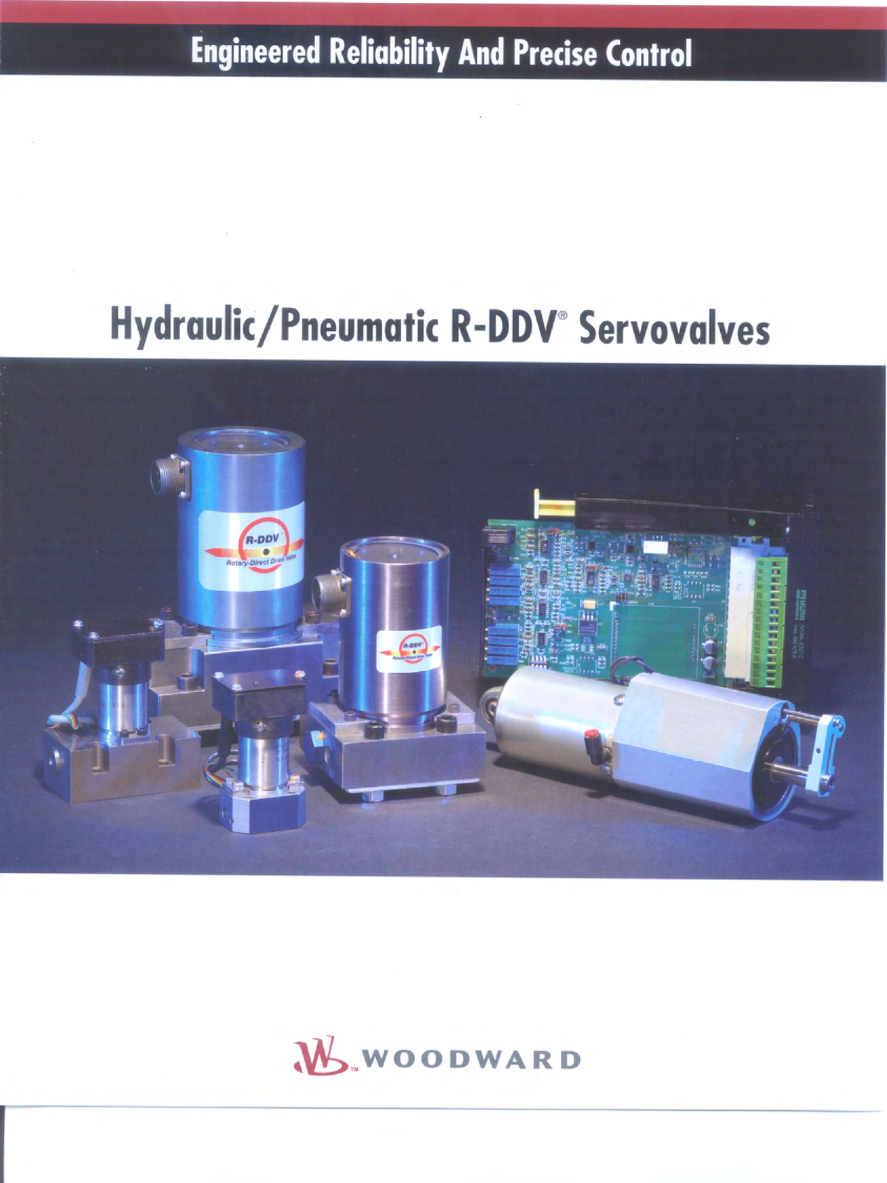 Flow Woodward R Ddv Servo Valve Brochure 1505492274 User Manual