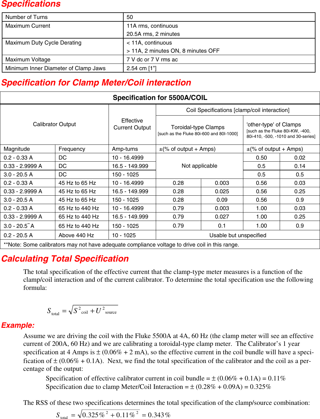 Fluke 5500A Users Manual 5500_coil