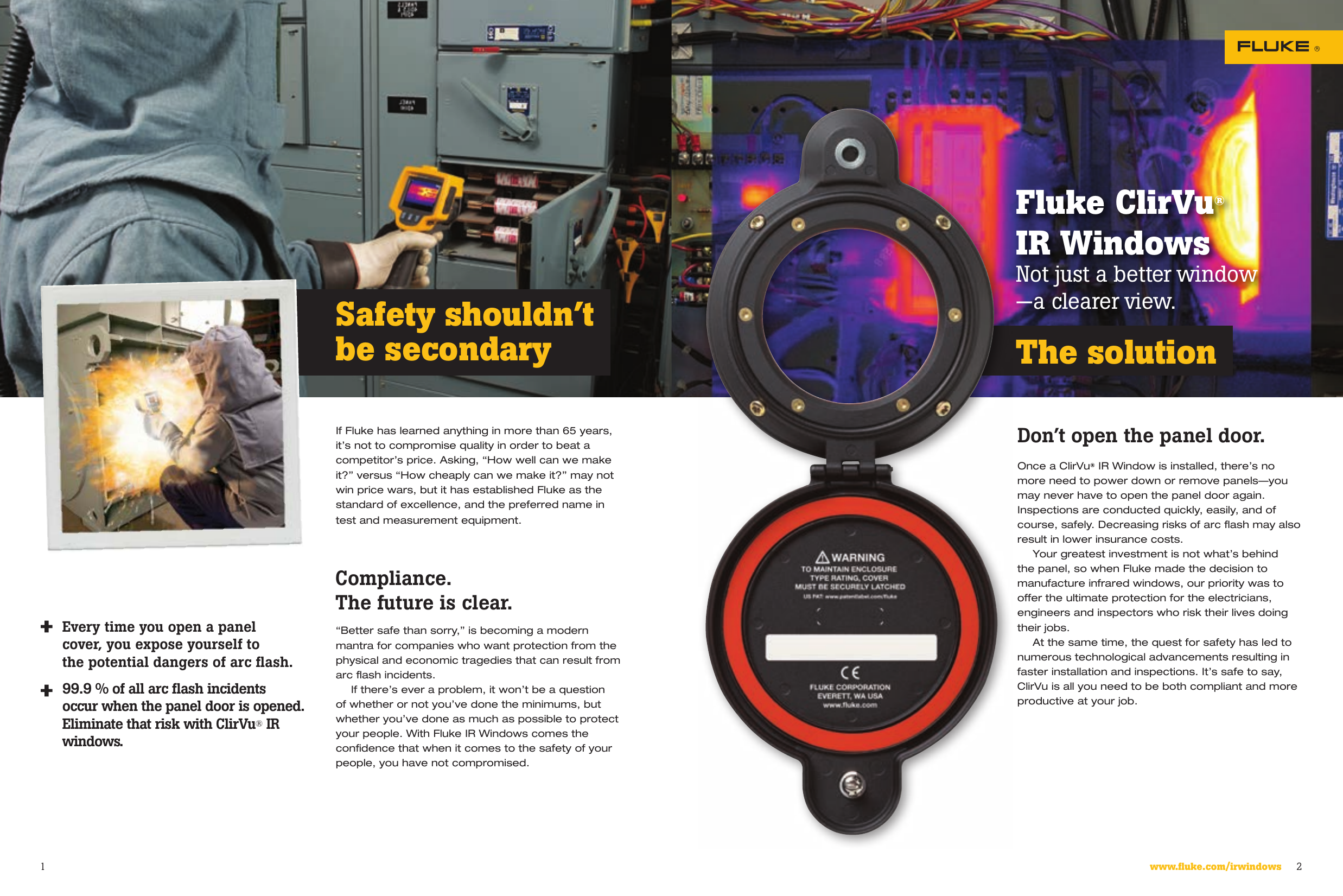 Fluke Cv400 Clirvu Brochure