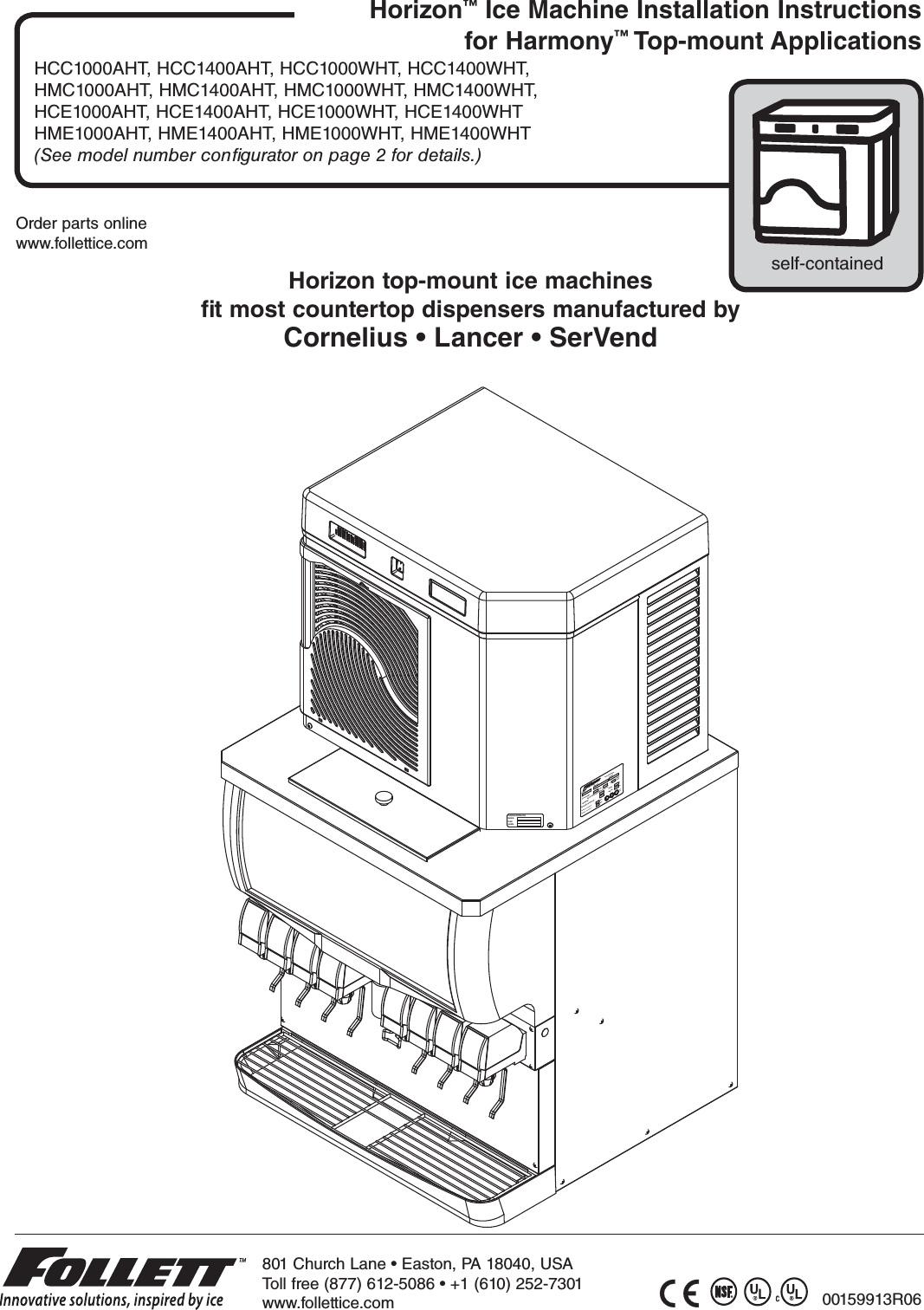 Follet 159913 Quick Start Guide