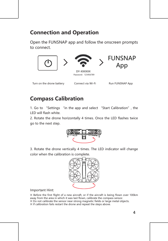 Funsnap Technology A01 iDol Drone User Manual