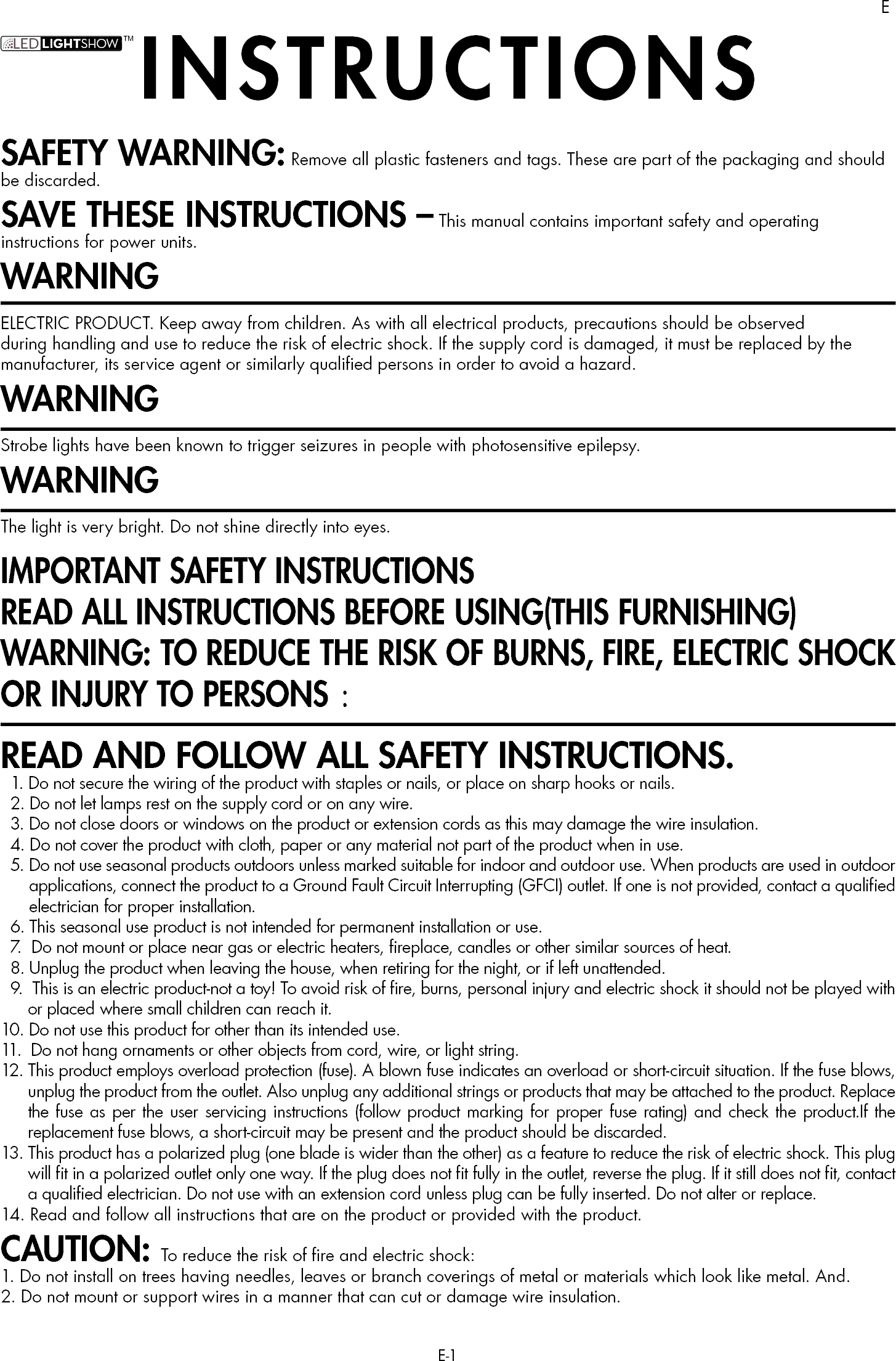 GEMMY 3002019 Wireless Remote Controller User Manual