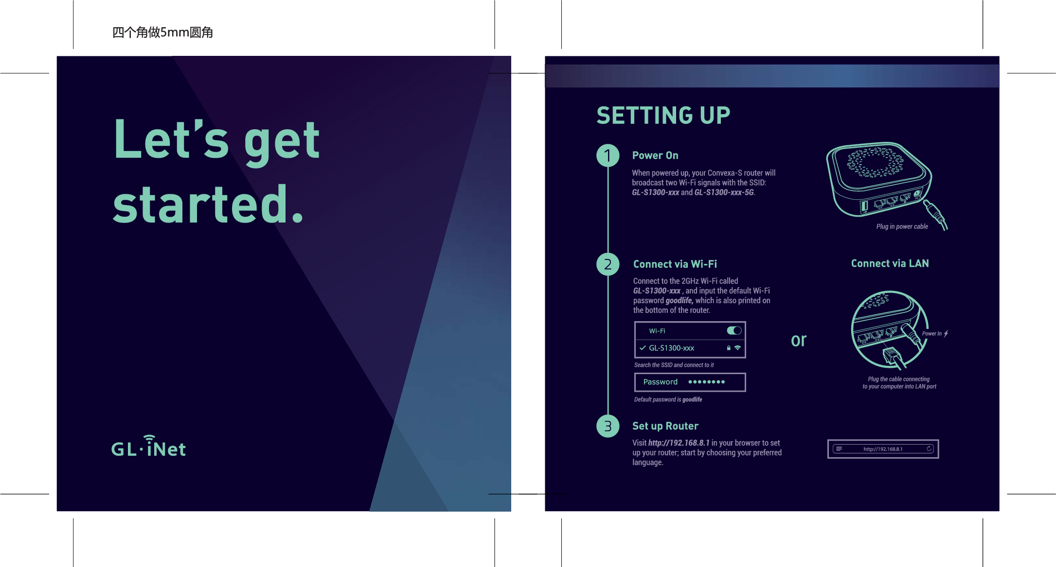 GL Technologies S1300 AC1300 Home Gateway User Manual S1300 20190102