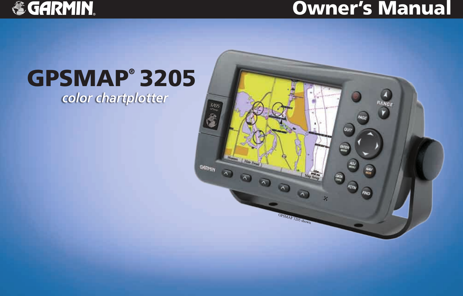 Garmin Gpsmap 3205 Users Manual