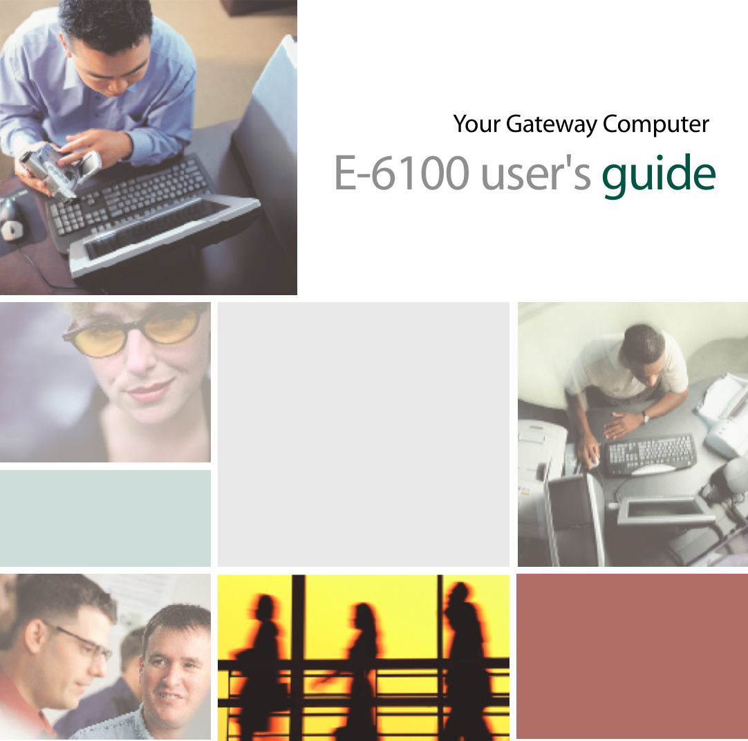 Gateway Ak Mfatxaegwsp E 6100 Users Manual