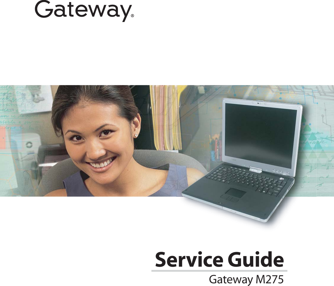 Gateway M275 Users Manual Service Guide
