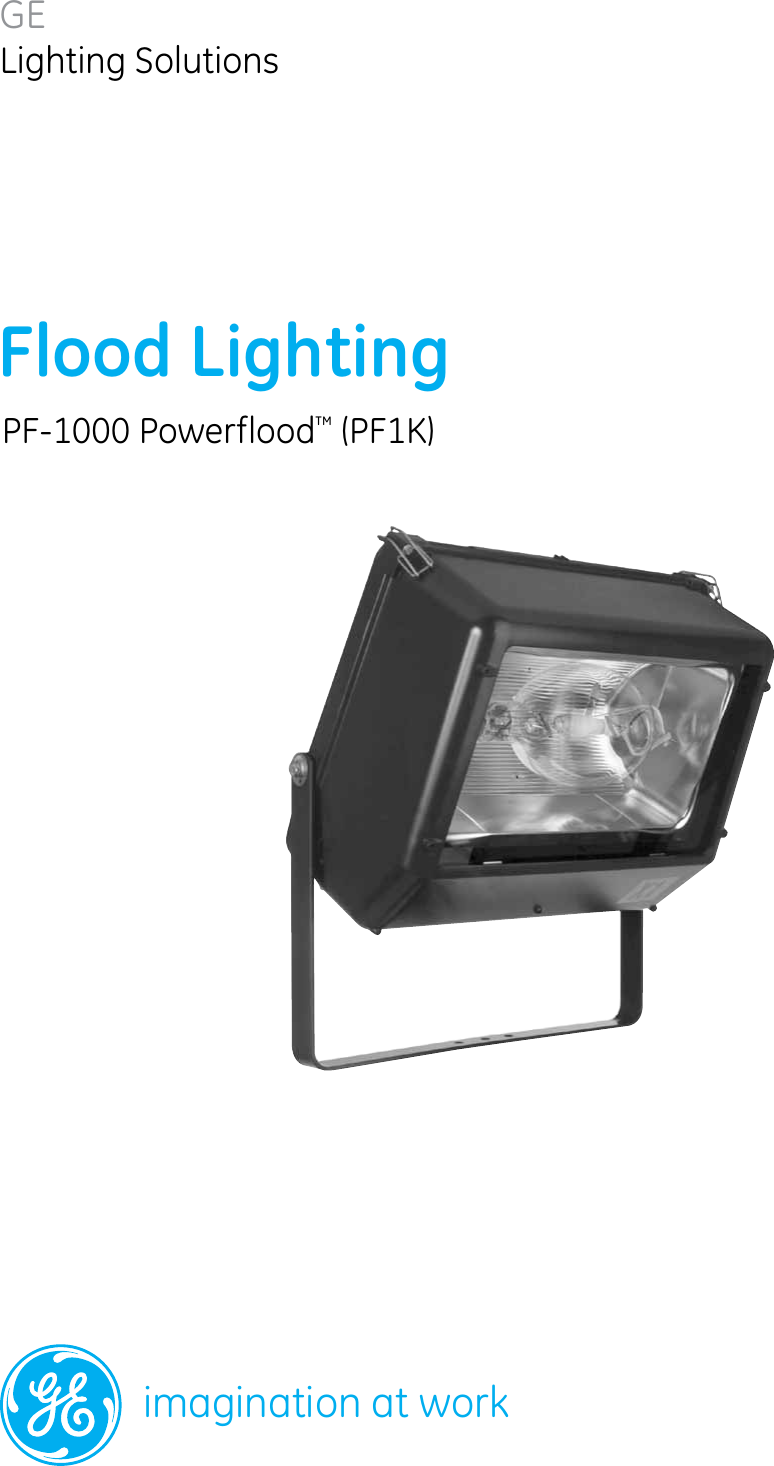 Ge Appliances Pf 1000 Data Sheet Outdoor Floodlighting PF1000 ...