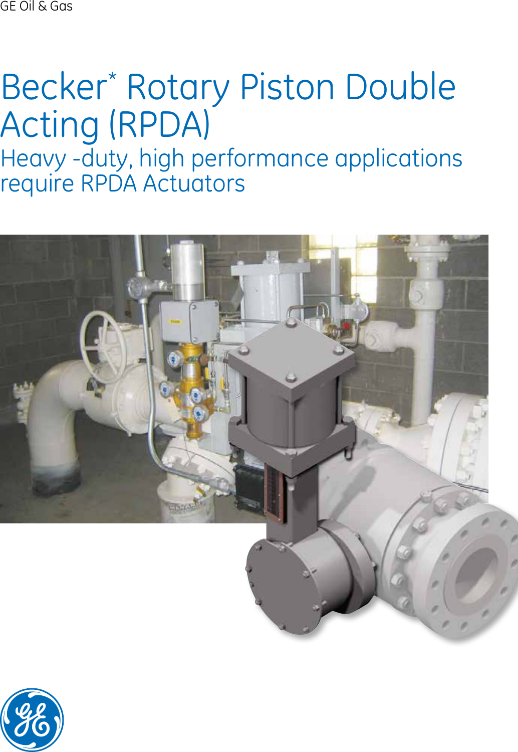 Ge Valve Actuators Gea19651 Brochure