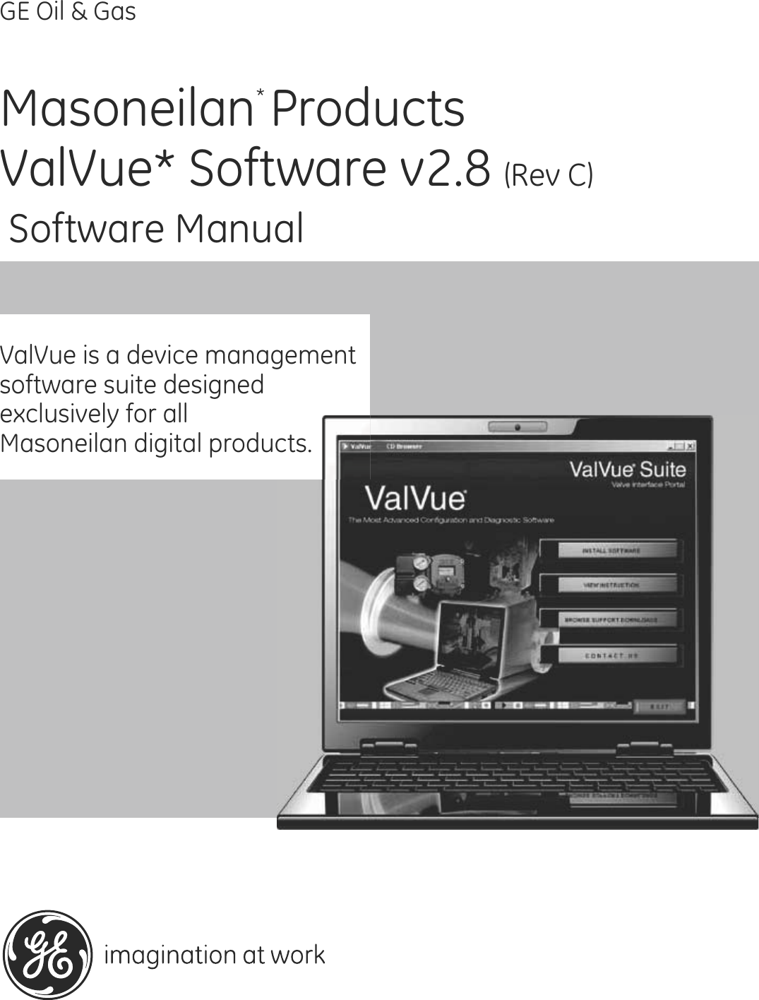 Ge Valve Software Tools Mn Valvue V2 8 Iom Technical Specifications 2.8 ...