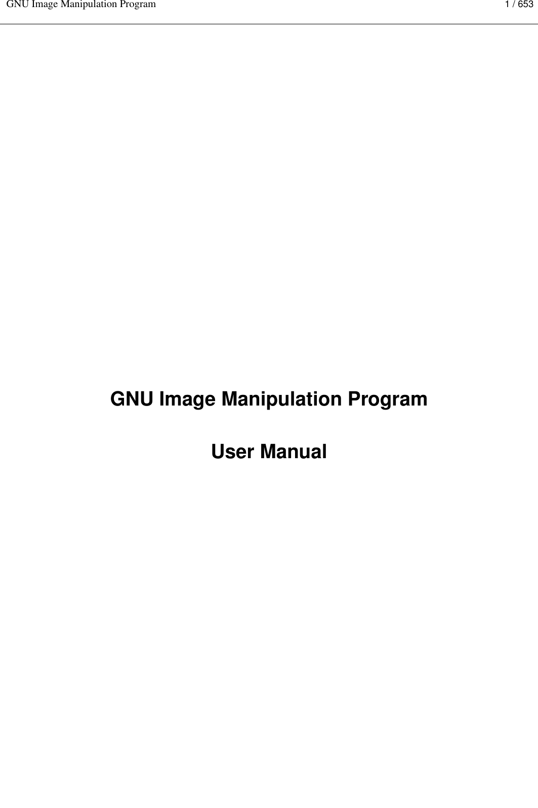 Gimp 2 4 User Guide