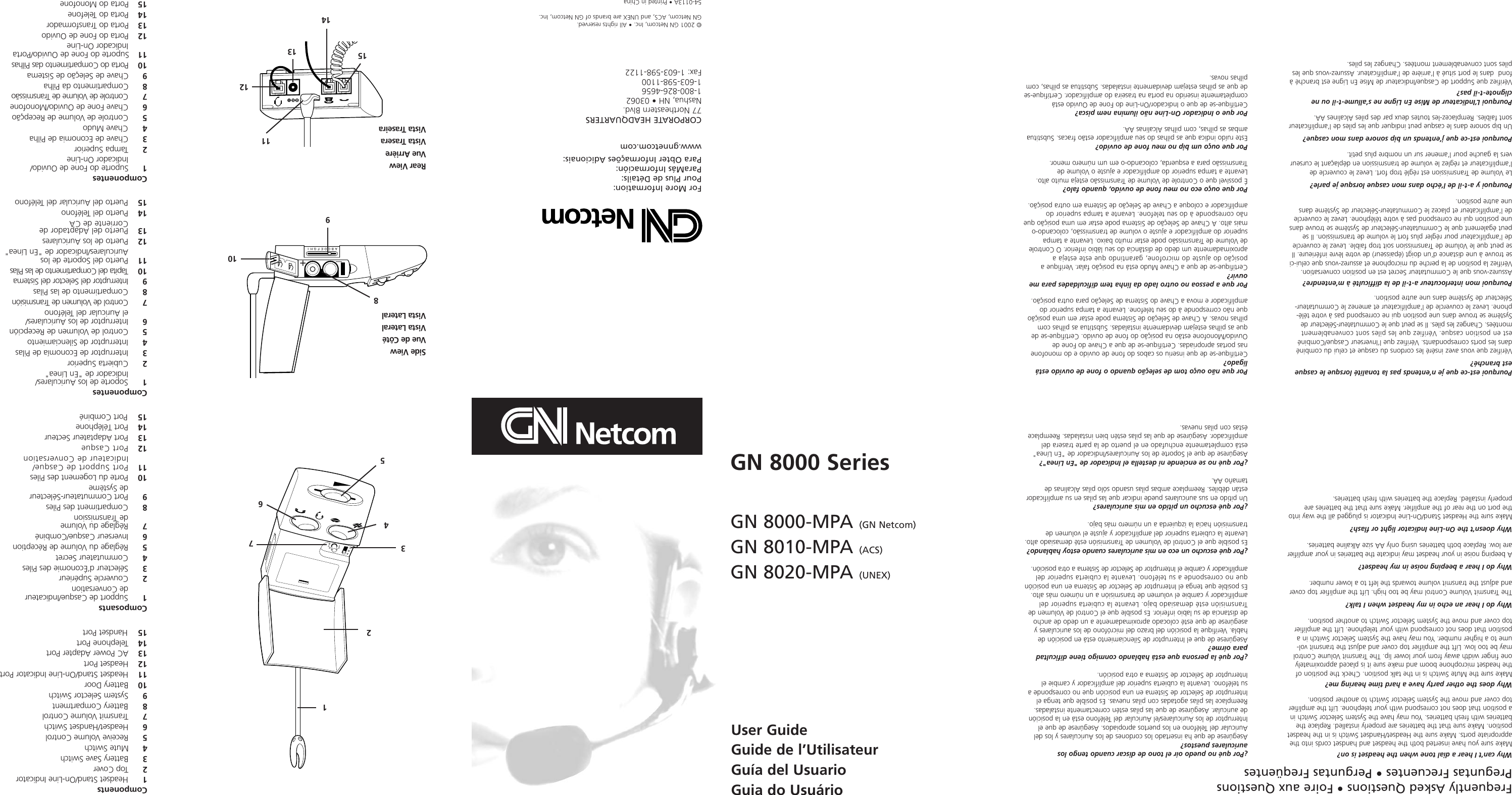Gn Netcom 8000 Mpa Users Manual 54 0113A UG GNN8000.qxp