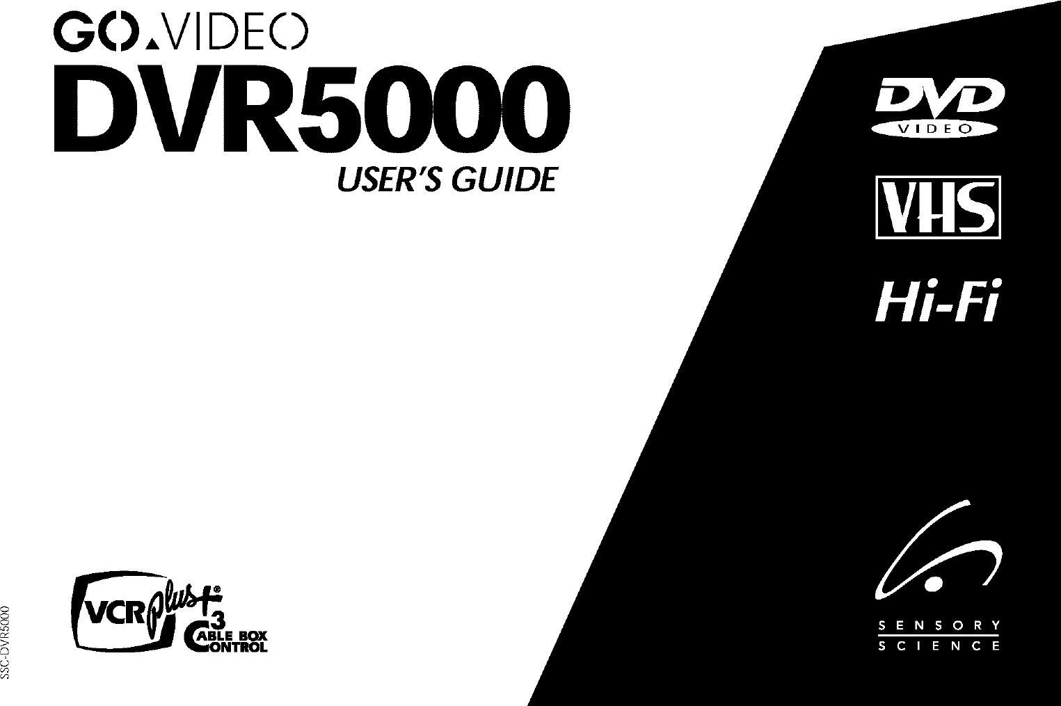 Go Video DVR5000 User Manual DVD/VCR Manuals And Guides L0211073