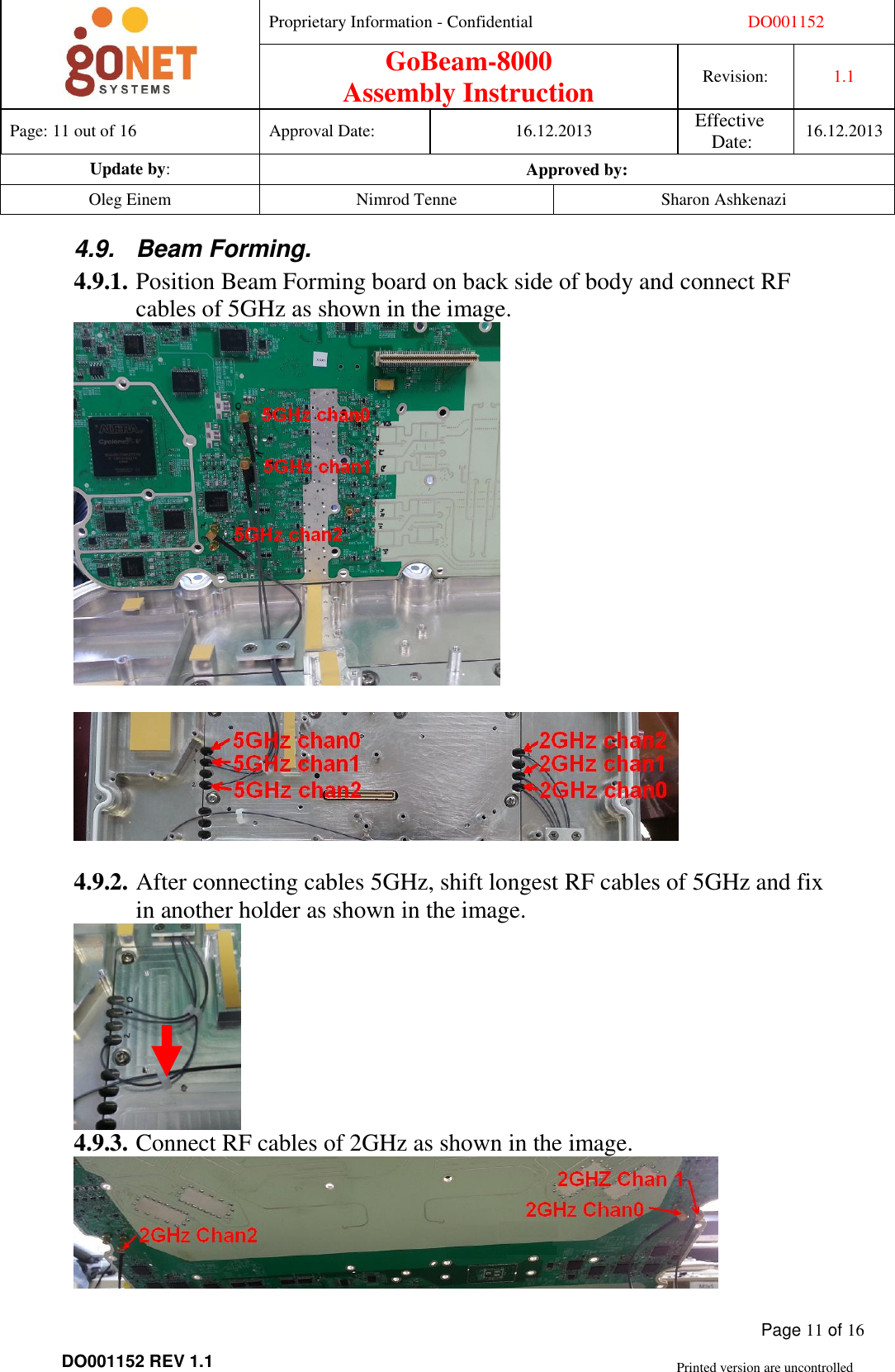 GoNet Systems GB8000F-000 802.11b/g/a/n Wireless Access Point User ...