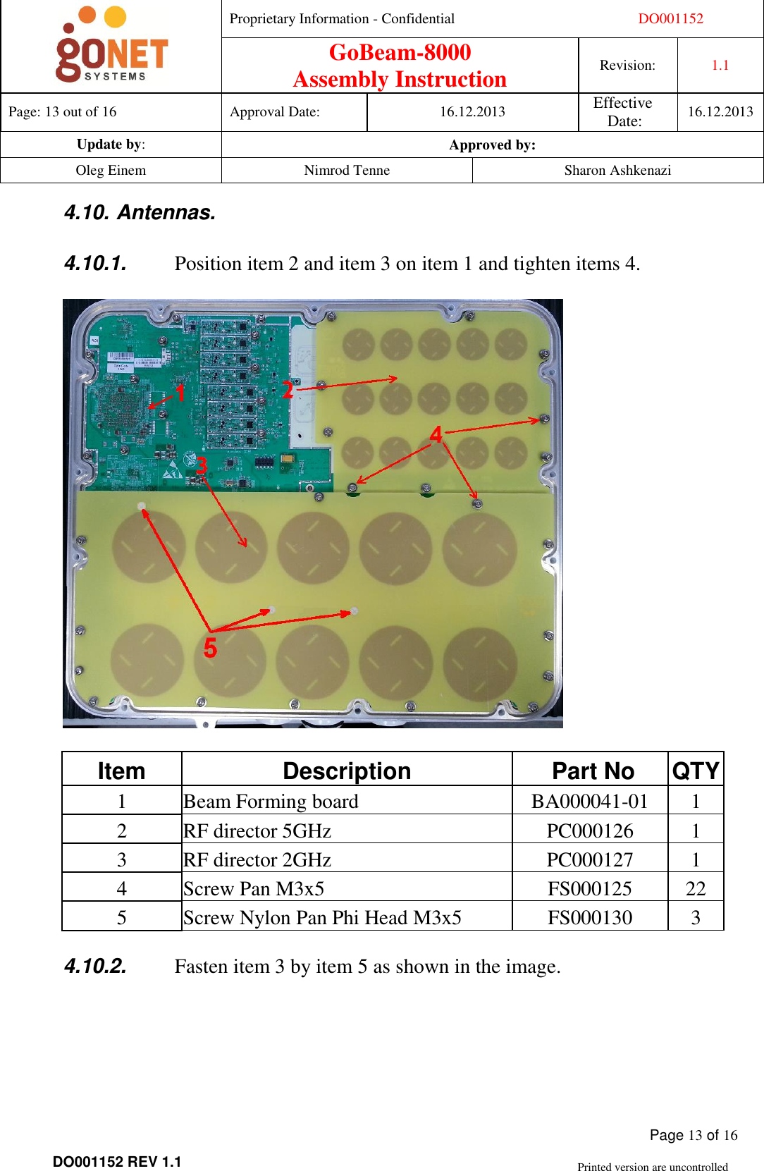 GoNet Systems GB8000F-000 802.11b/g/a/n Wireless Access Point User ...
