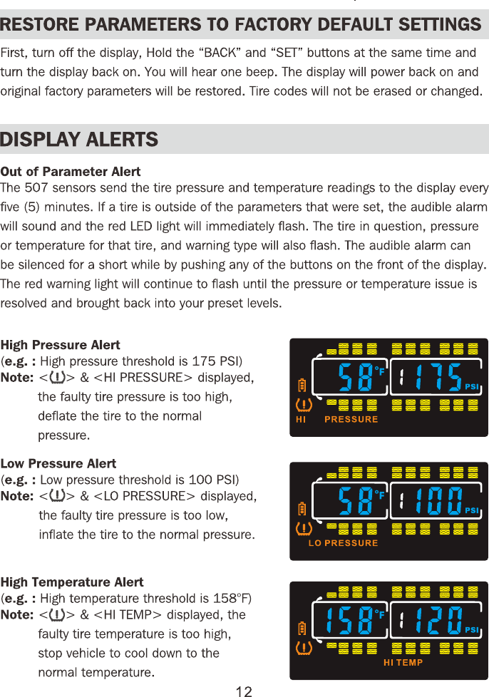 Gobiz Electronics ST TPMS Sensor User Manual T1 ST Manual