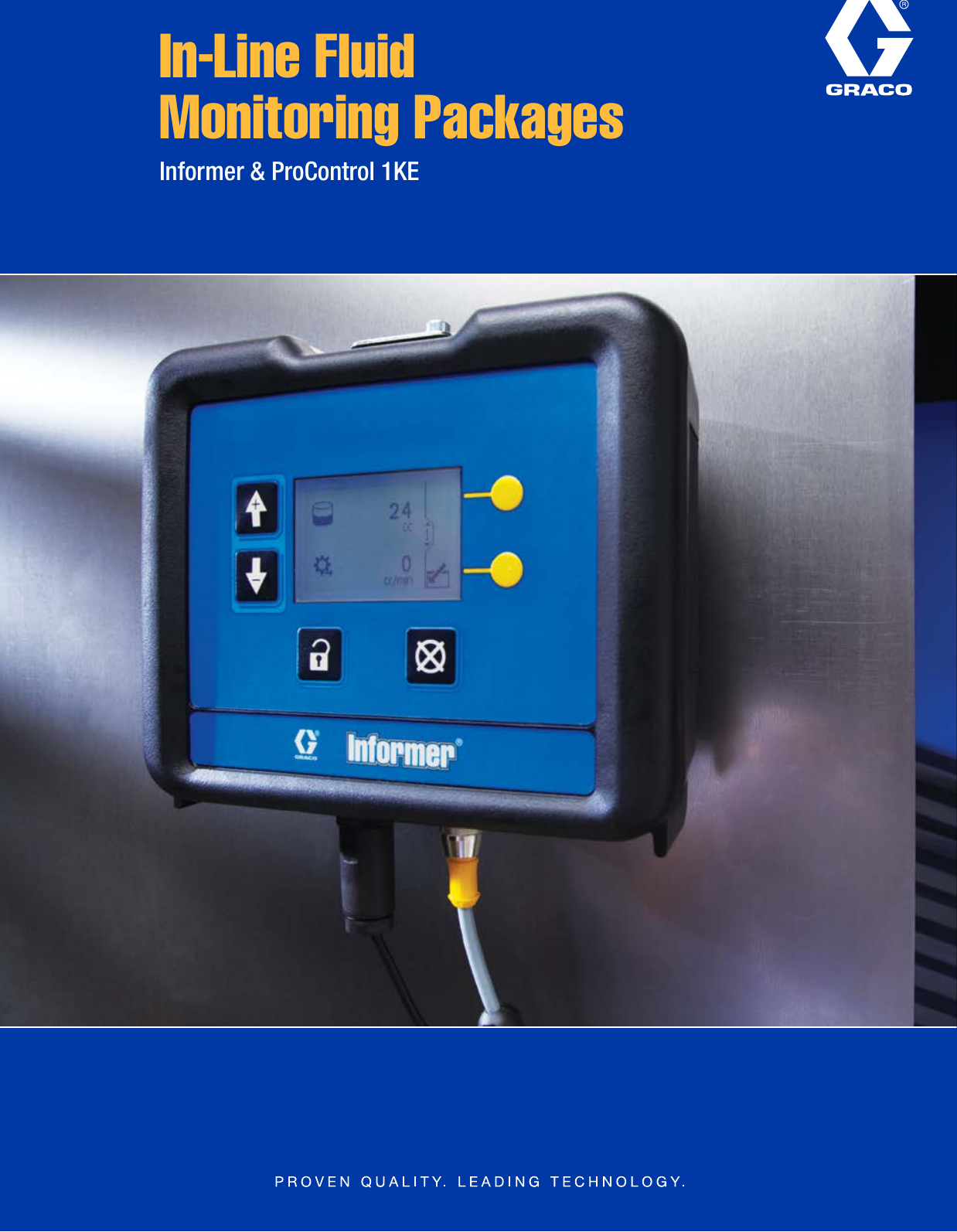 Graco 345008En B Informer And Procontrol 1Ke Users Manual Brochure