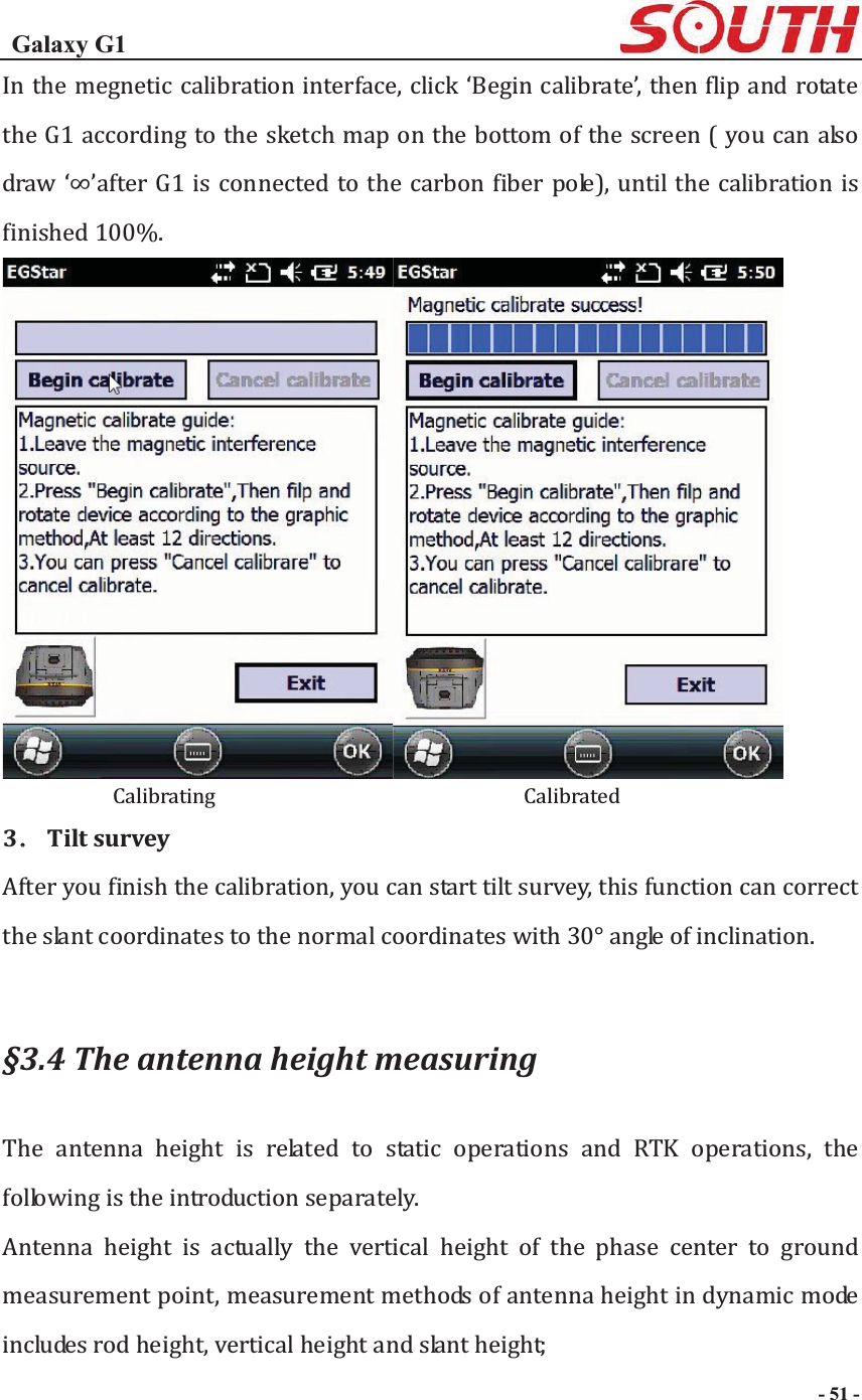 Guangzhou SOUTH Surveying and Mapping Instrument G1 GNSS RECEIVER User Manual SOUTH S82 2013