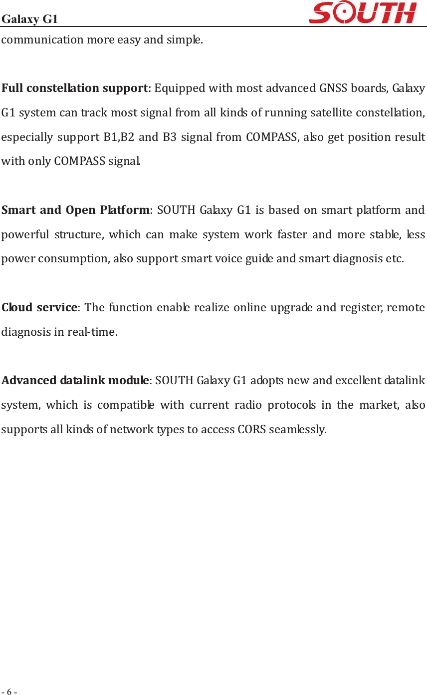 Guangzhou SOUTH Surveying and Mapping Instrument G1 GNSS RECEIVER User Manual SOUTH S82 2013