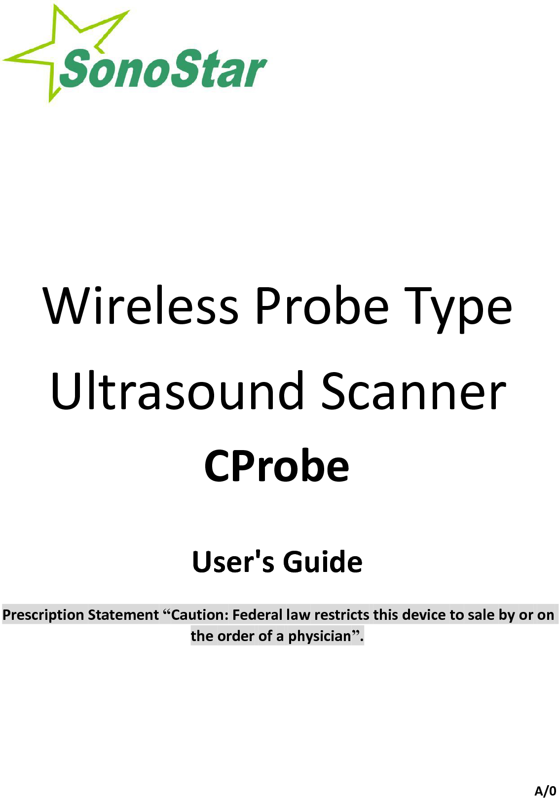 Guangzhou Sonostar Technologies CPROBE Wireless Probe Type Ultrasound ...