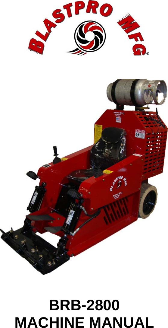 MACHINE MANUAL BRB 2800 REV 7 27 11