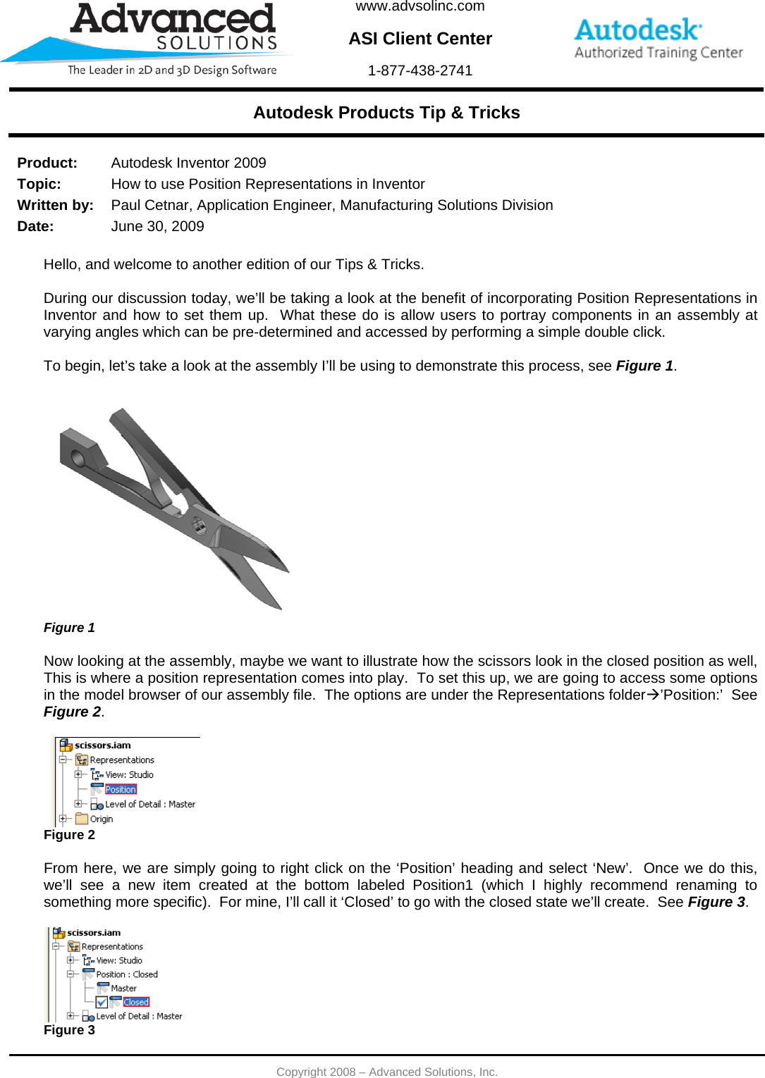 How To Use Position Representations In Inventor 063009