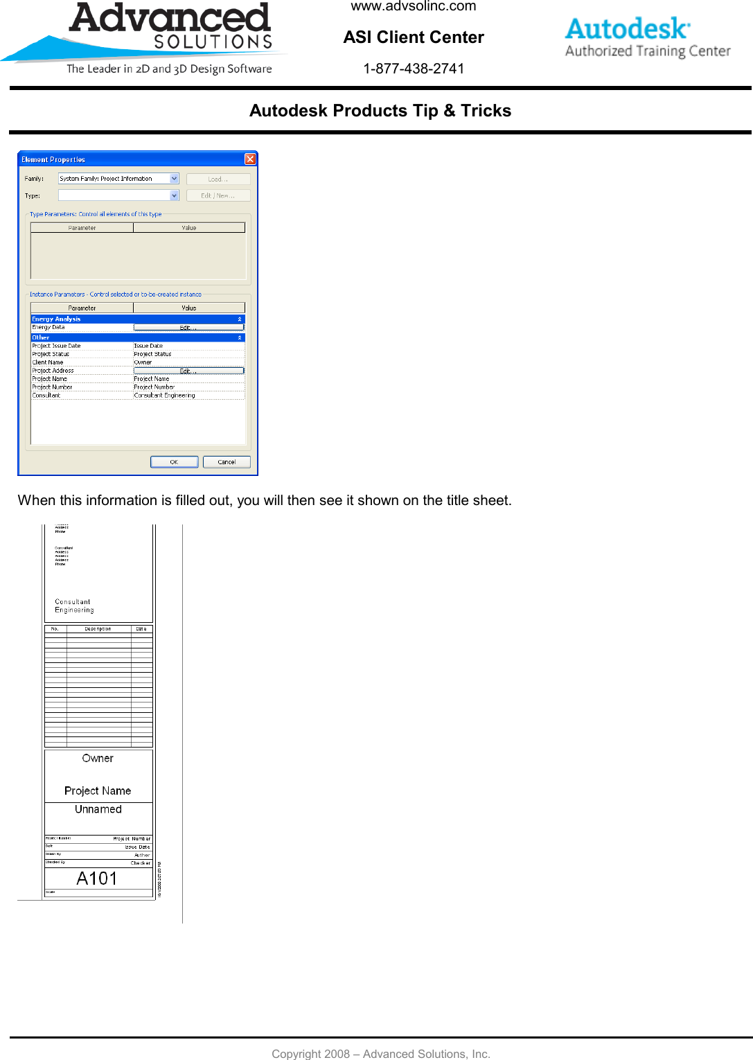 Creating New Project Information Shared Parameters 101008 3821