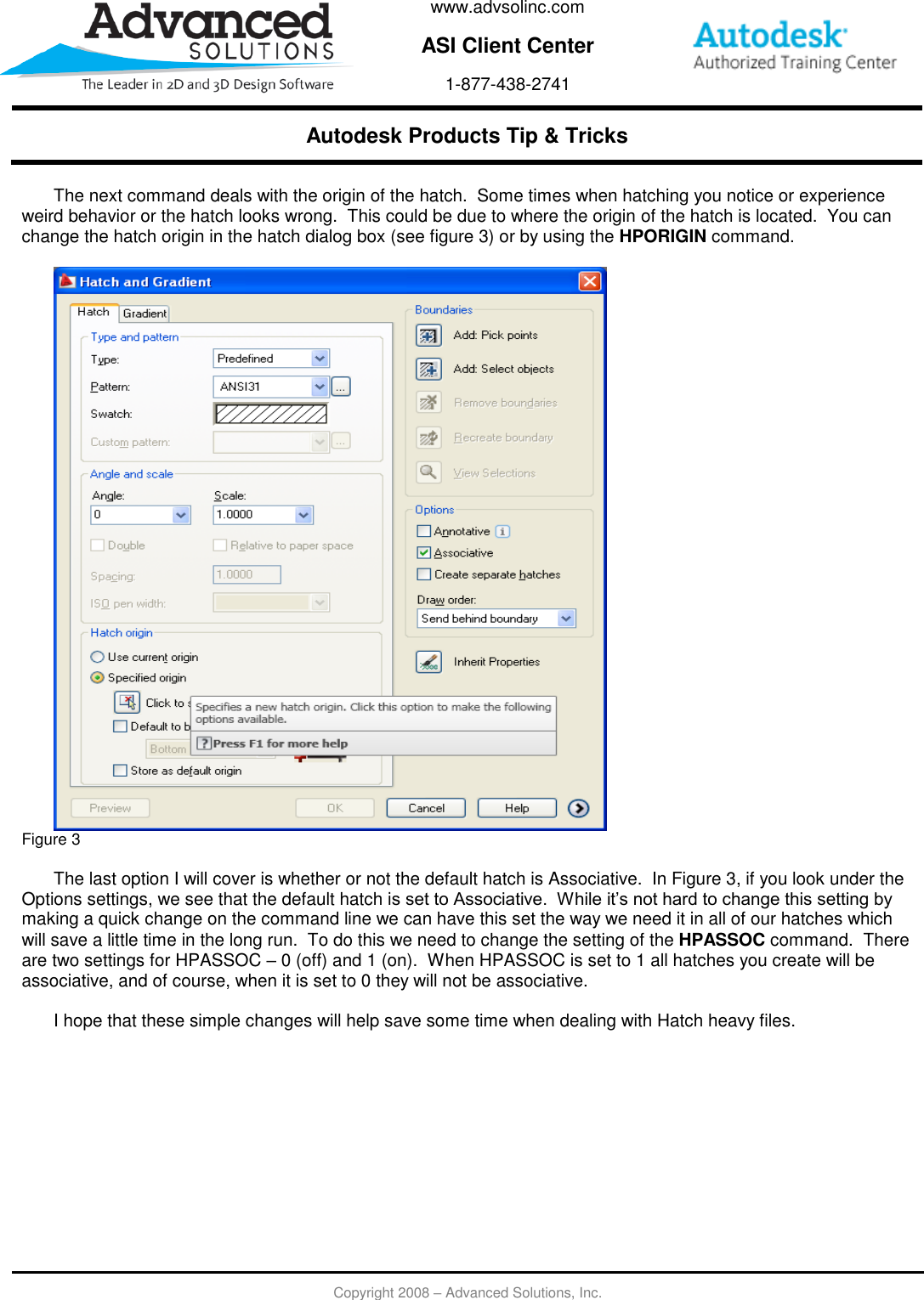 Defining Hatches 103108
