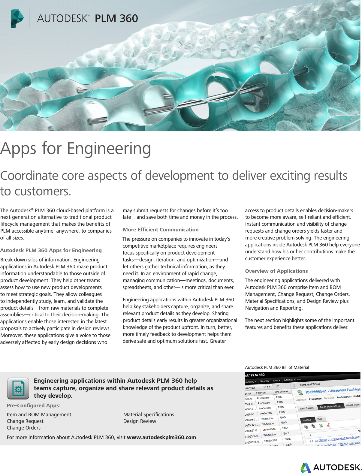 Autodesk plm360 engineering v2