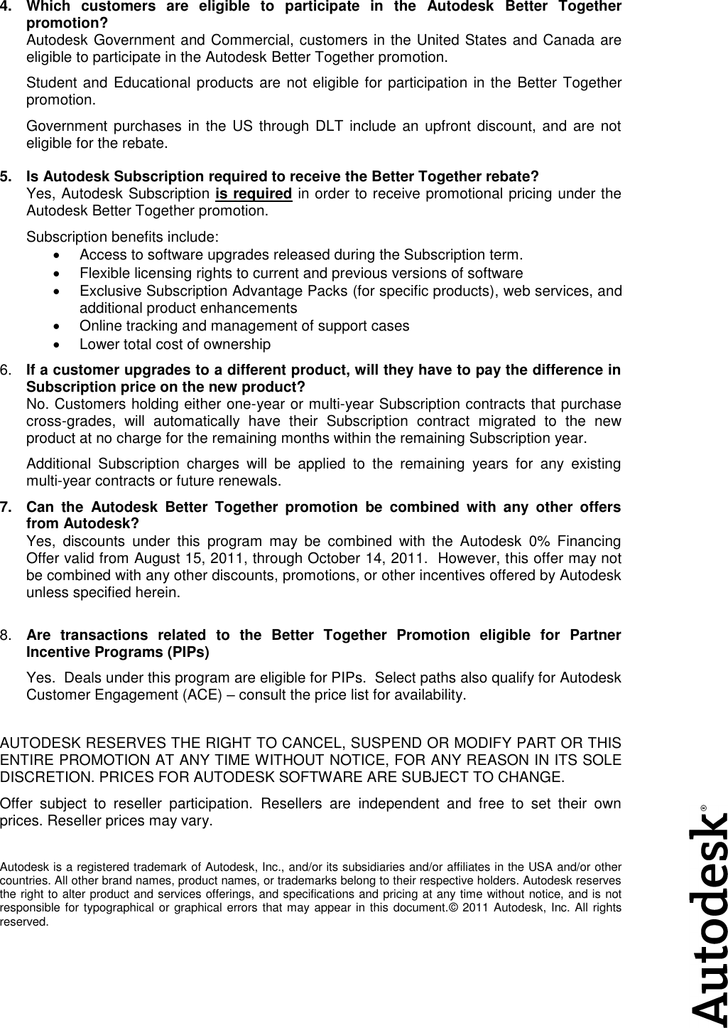 Better Together Faq