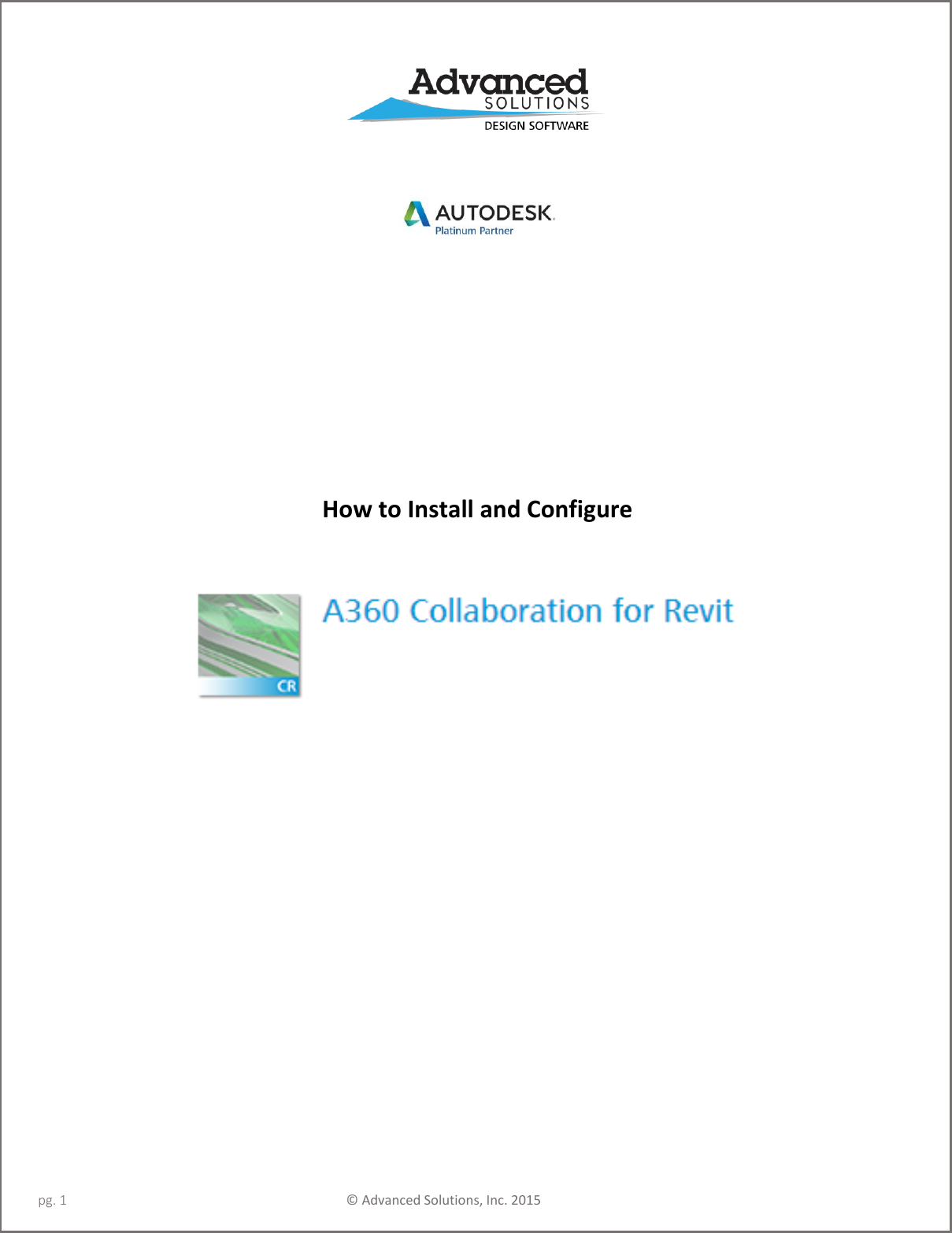 Collaboration for revit set up