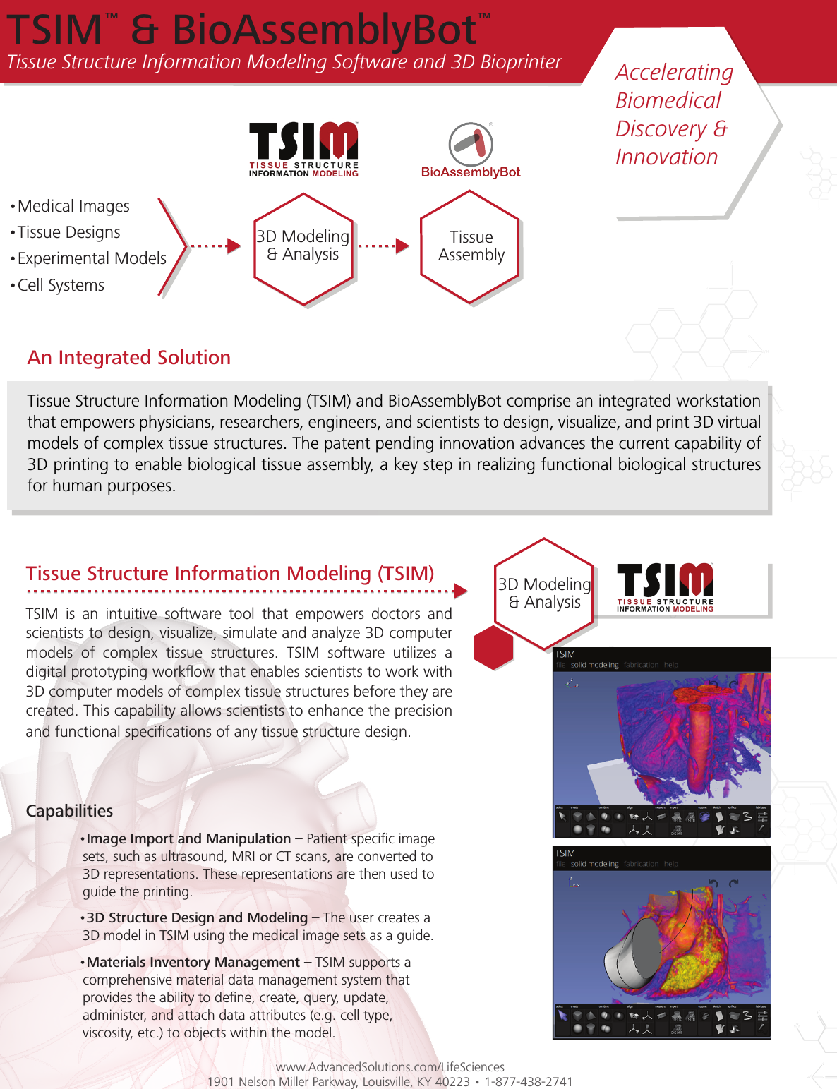 TSIM And Bio Assembly Bot Brochure