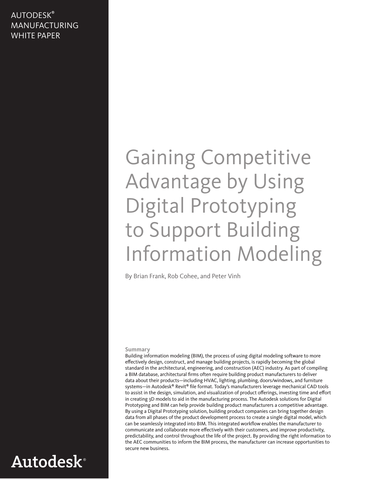 Wp Msd Digital Prototyping Support Bim