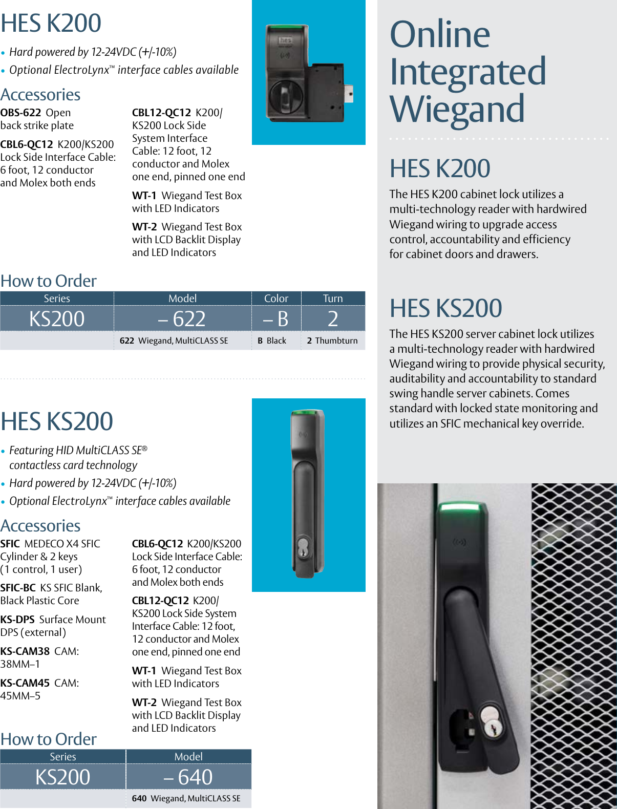 HES ASSA ABLOY Electronic Security Hardware Cabinet Lock Overview ESH ...
