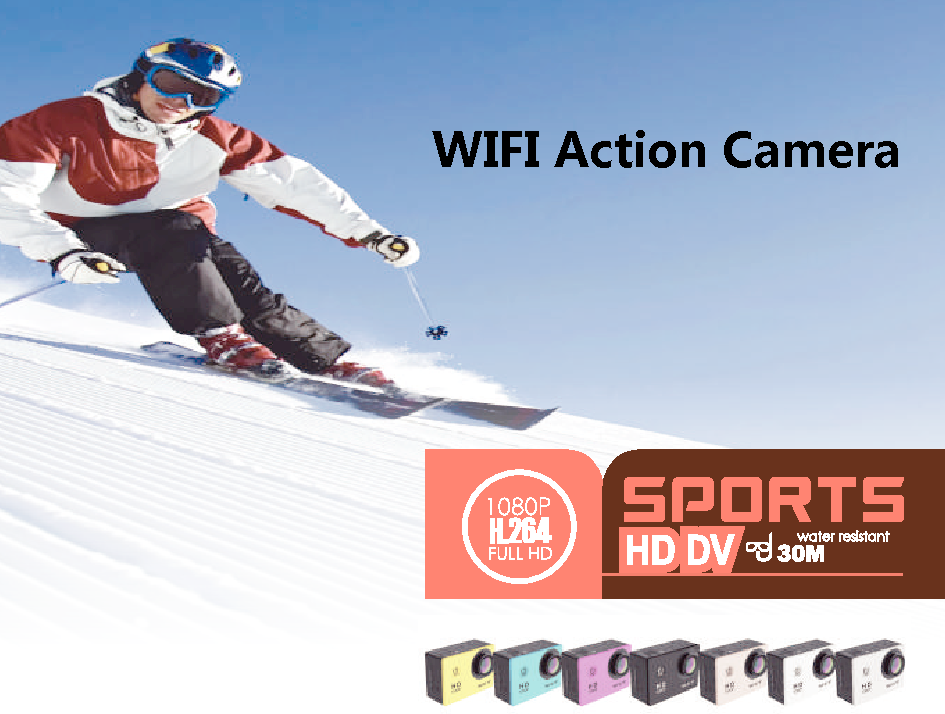 HLS Technology D2-1 ACTION CAMERA with 2.4G WiFi User Manual 1080P WIFI ...