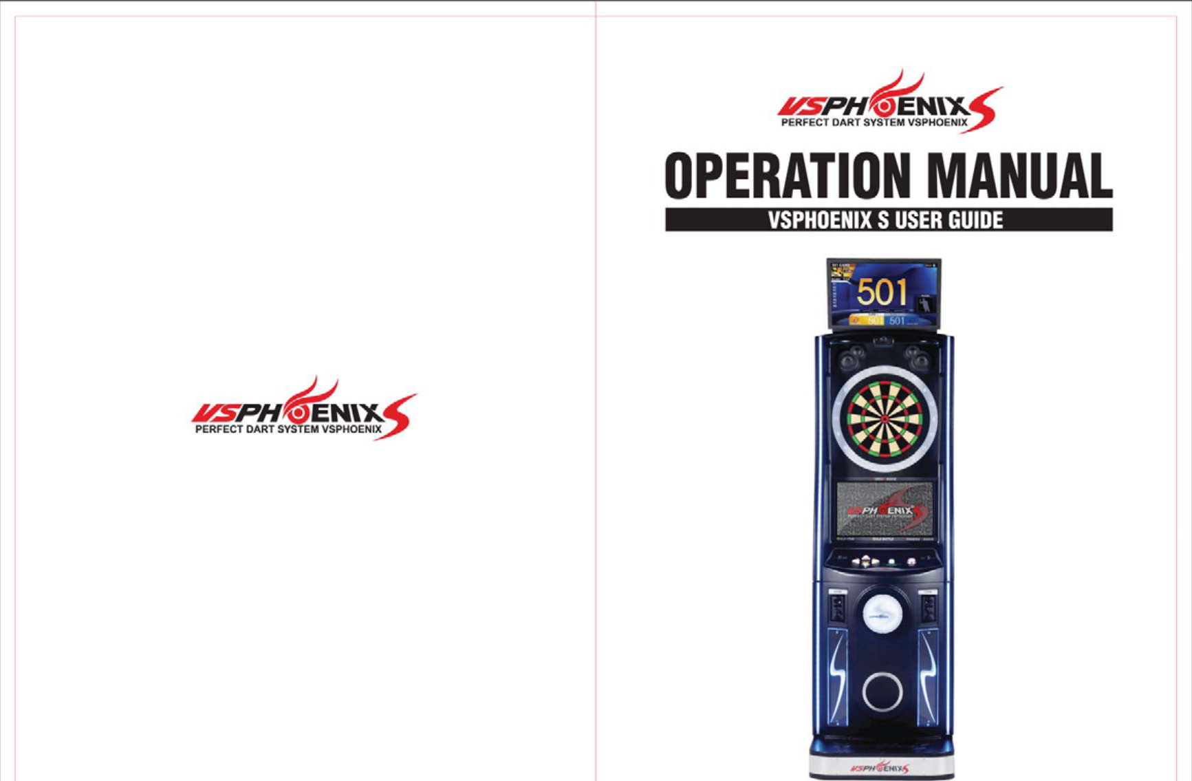 HONG VSPHOENIXS ELECTRONIC DART SYSTEM User Manual 1