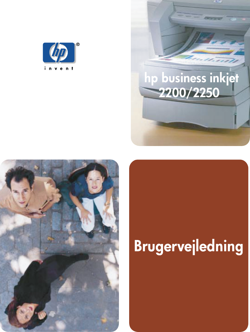 HP Business Ink Jet 2200/2250 Printer (Danish) User's Guide Bpd08213